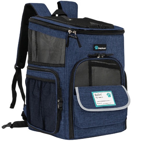 Petami Dog Backpack Carrier, Airline Approved Cat Backpacks Carrying ...
