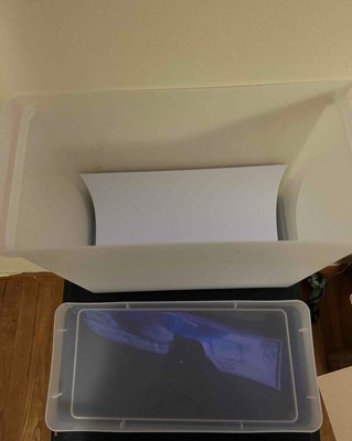 Plastic Hanging File Crate With Lid - Brightroom™ : Target