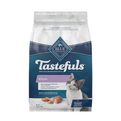 Blue Buffalo Tastefuls Kittens Dry Cat Food With Chicken & Brown Rice ...