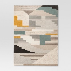 5'x7' Soria Line Geo Area Rug Cream - Project 62™ : Target