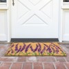 Juvale Floral Spring Coir Door Mat For Front Door, Entryway, 17x30 ...
