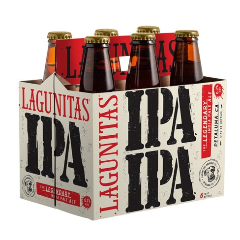 Lagunitas Ipa Beer - 6pk/12 Fl Oz Bottles : Target