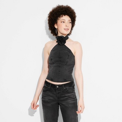 Halter : Tops & Shirts for Women : Target