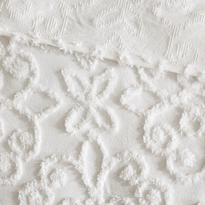 White Amber Cotton Chenille Daybed Cover Set : Target