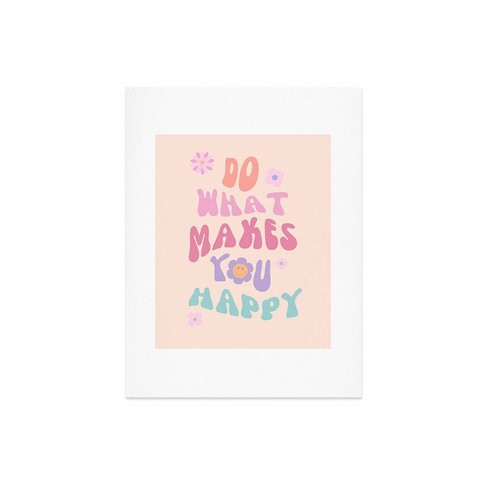Deny Designs 18"x24" Cocoon Design Danish Pastel Retro Inspirational ...