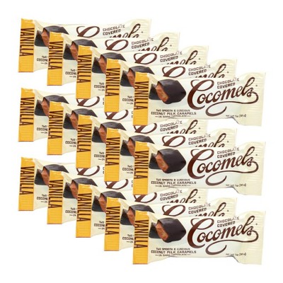 Cocomels Crispy Bites In 60% Dark Chocolate Caramel Filled - Case Of 6/ ...