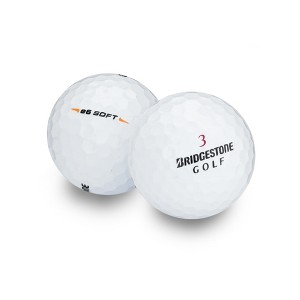 Golf Ball Nut Bridgestone e6 Soft 4A Near Mint Recycled Golf Balls ...