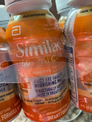 Similac 360 Total Care Sensitive Non-gmo Ready To Feed Infant Formula ...