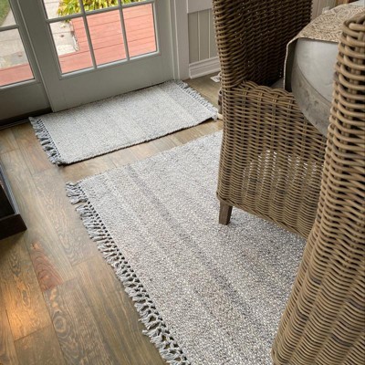 Bayside indoor/outdoor Rug Heathered Gray - Threshold™ Designed With ...