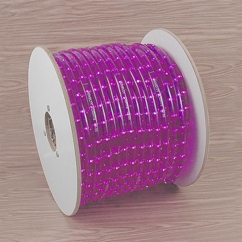 Novelty Lights Purple Incandescent Rope Light Spool, 1/2" Diameter ...