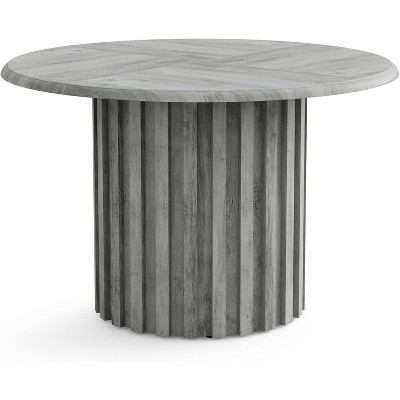 Tribesigns 47 Inch Round Dining Table For 4 People, Grey : Target