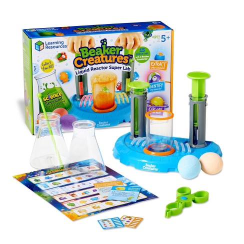 Learning Resources Beaker Creatures Liquid Reactor Super Lab, Science ...