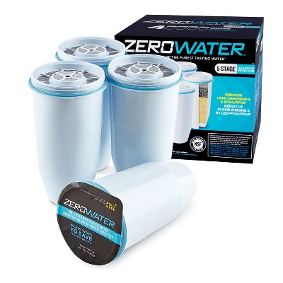 Zerowater Replacement Filters 4pk : Target
