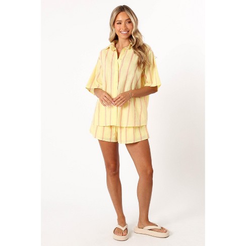 Costa Short Set - Yellow Pink Stripe Xl : Target