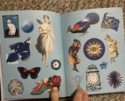 The Antiquarian Sticker Book: Imaginarium - By Odd Dot (hardcover) : Target