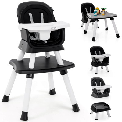Infans 8-in-1 Baby High Chair W/ Double-layer Cushions Multifunctional ...