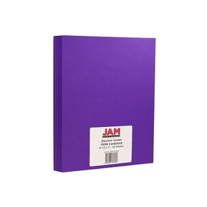 Jam Paper Extra Heavyweight 130 Lb. Cardstock Paper 8.5" X 11" Electric ...