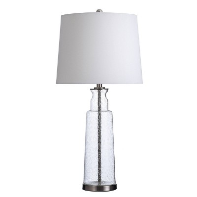 Seeded Glass Table Lamp Meadow Green Finish - Stylecraft : Target