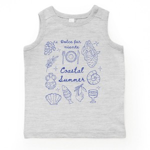 Coastal Summer Sketched Outline - Toddler Graphic Tank : Target