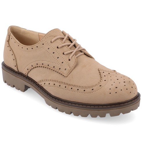 Journee Collection Women's Tru Comfort Foam™ Claudiya Oxford Flats ...