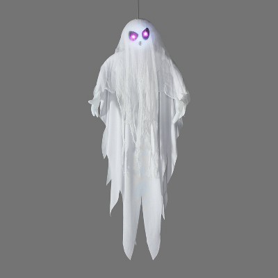 Halloween Express 22 In Animated Ghost With Light-up Eyes Decoration ...