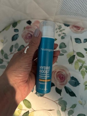Neutrogena Hydro Boost Hyaluronic Acid Facial Moisturizer To Hydrate ...