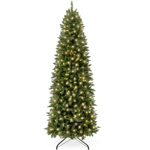 Best Choice Products 7.5ft Prelit Pencil Christmas Tree, Spruce Style ...
