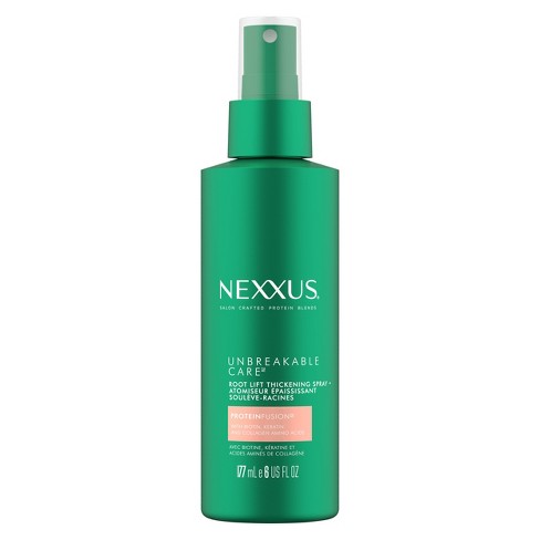 Nexxus Unbreakable Care For Fine & Thin Hair Root Lift Thickening Spray ...