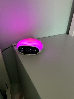 Candy Glow Alarm Table Clock With Color Changing Nightlight - Capello ...