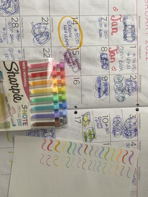 Sharpie S-note 8pk Dual Tip Creative Highlighters Assorted Colors : Target