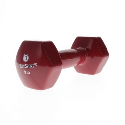 Bodysport Vinyl Coated Dumbbell Weight, Strength Training Equipment For ...
