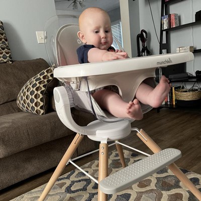Munchkin Cloud Baby High Chair With 360° Swivel - Clear : Target
