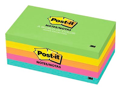 Post-it Notes 5pk Waterfall Simply Serene : Target