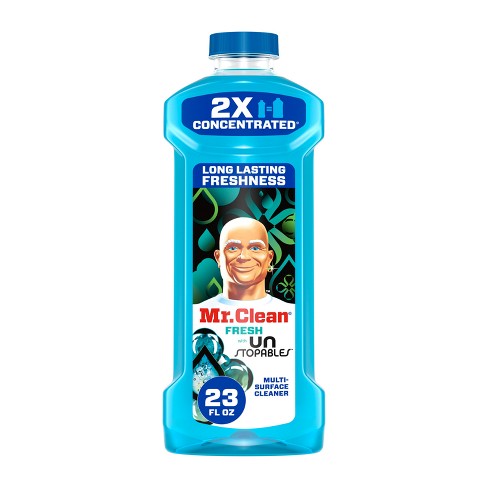 Mr. Clean Fresh Dilute Unstopables Multi-surface Cleaner - 23 Fl Oz ...