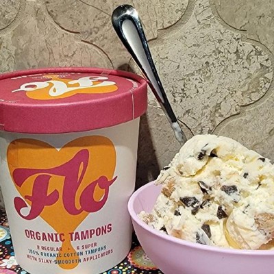 Flo Here We Flo Organic Cotton Eco-applicator Biodegradable Tampons ...