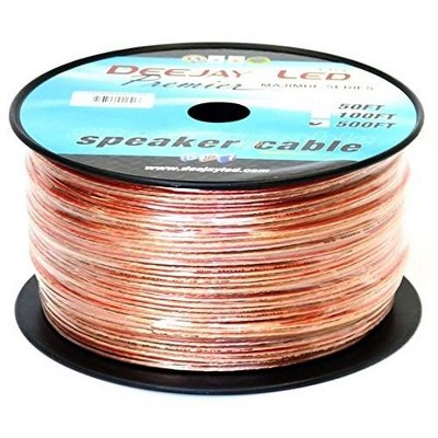 Deejayled 14ga 100ft Speaker Wire Spool : Target