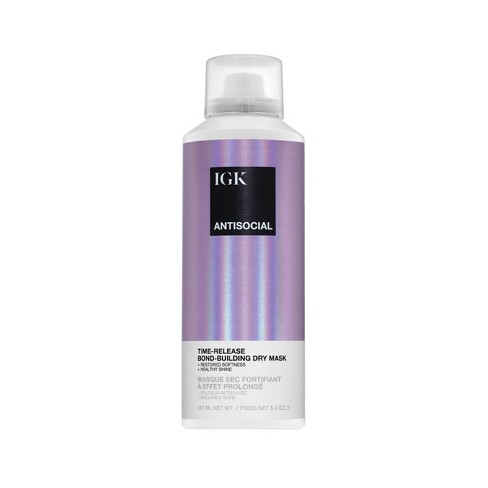 Igk Antisocial Overnight Bond Building Dry Hair Mask - 5oz - Ulta ...