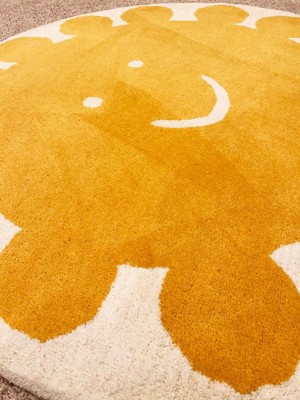 54" Sunshine Wool Kids' Rug Round - Pillowfort™ : Target