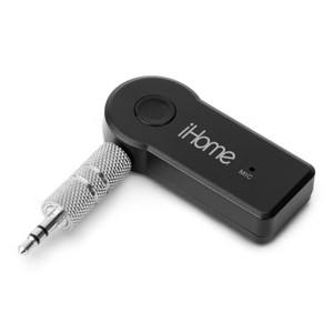iHome 3.5mm Audio Receiver with Built-In Mic, Wireless Music Streaming ...