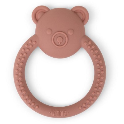 Living Textiles|playground Silicone Wheel Teether Rose : Target