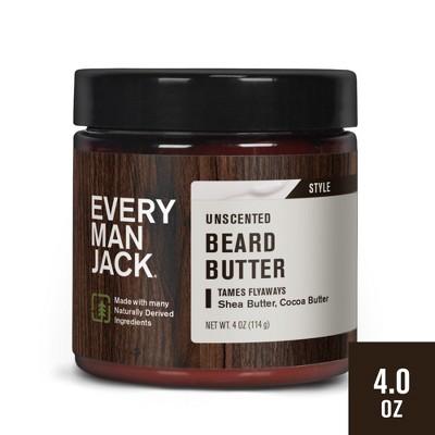 Every Man Jack Beard Butter - Unscented - 4oz : Target