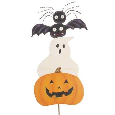 Halloween Halloween Icon Topiary - One Stake 48 Inches - Stake Hang ...
