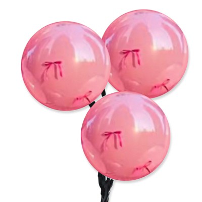 Partywoo 24 Inch Double-layer Bobo Balloons 3 Pcs Pink : Target