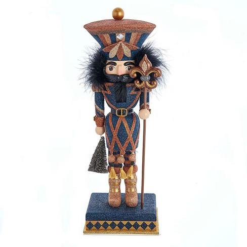 Kurt Adler Hollywood Nutcracker Turquoise/White 17-Inch Seasonal Décor ...