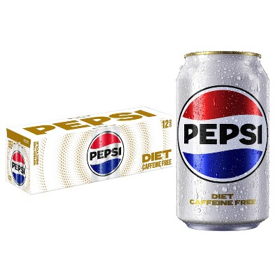 Diet Pepsi Caffeine Free Cola - 12pk/12 Fl Oz Cans : Target