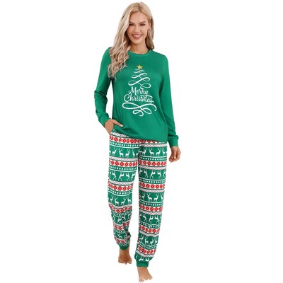 Yesfashion Women's Family Christmas Pajamas Sets Couples Cute Funny ...