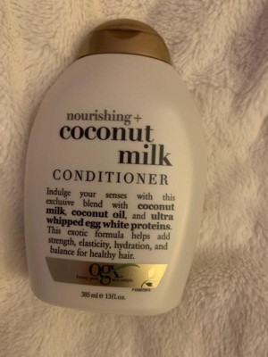 Ogx Nourishing + Coconut Milk Conditioner For Strong & Healthy Hair ...
