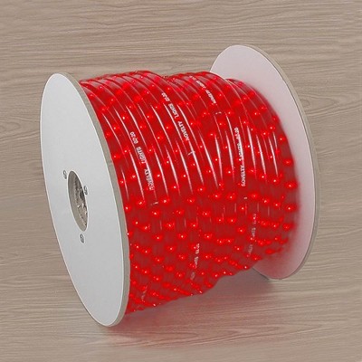 Novelty Lights Red Incandescent Rope Light Spool, 1/2" Diameter ...