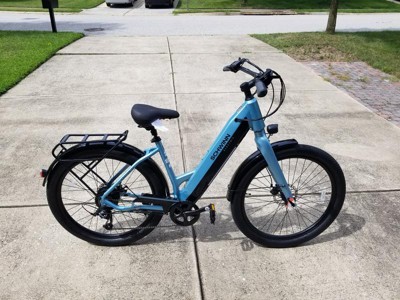 Schwinn Adult Coston Dx 27.5" Step Through Hybrid Electric Bike : Target