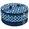 Picnic At Ascot Pie And Cake Carrier 12" Diameter - Trellis Blue : Target